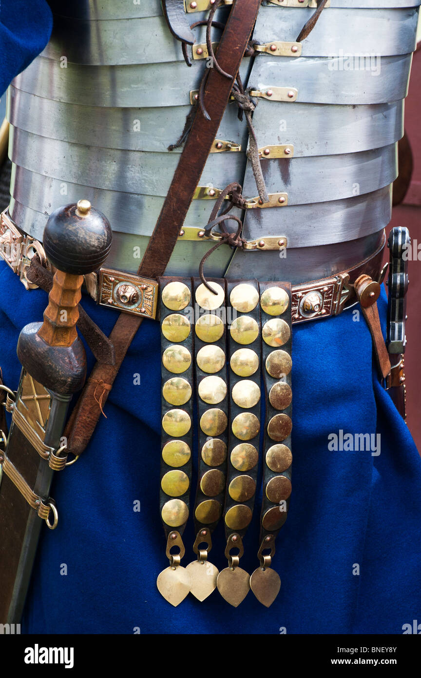 Römische Soldaten an einem historischen Reenactment uniform ... Römische Soldaten an einem historischen Reenactment uniform ...