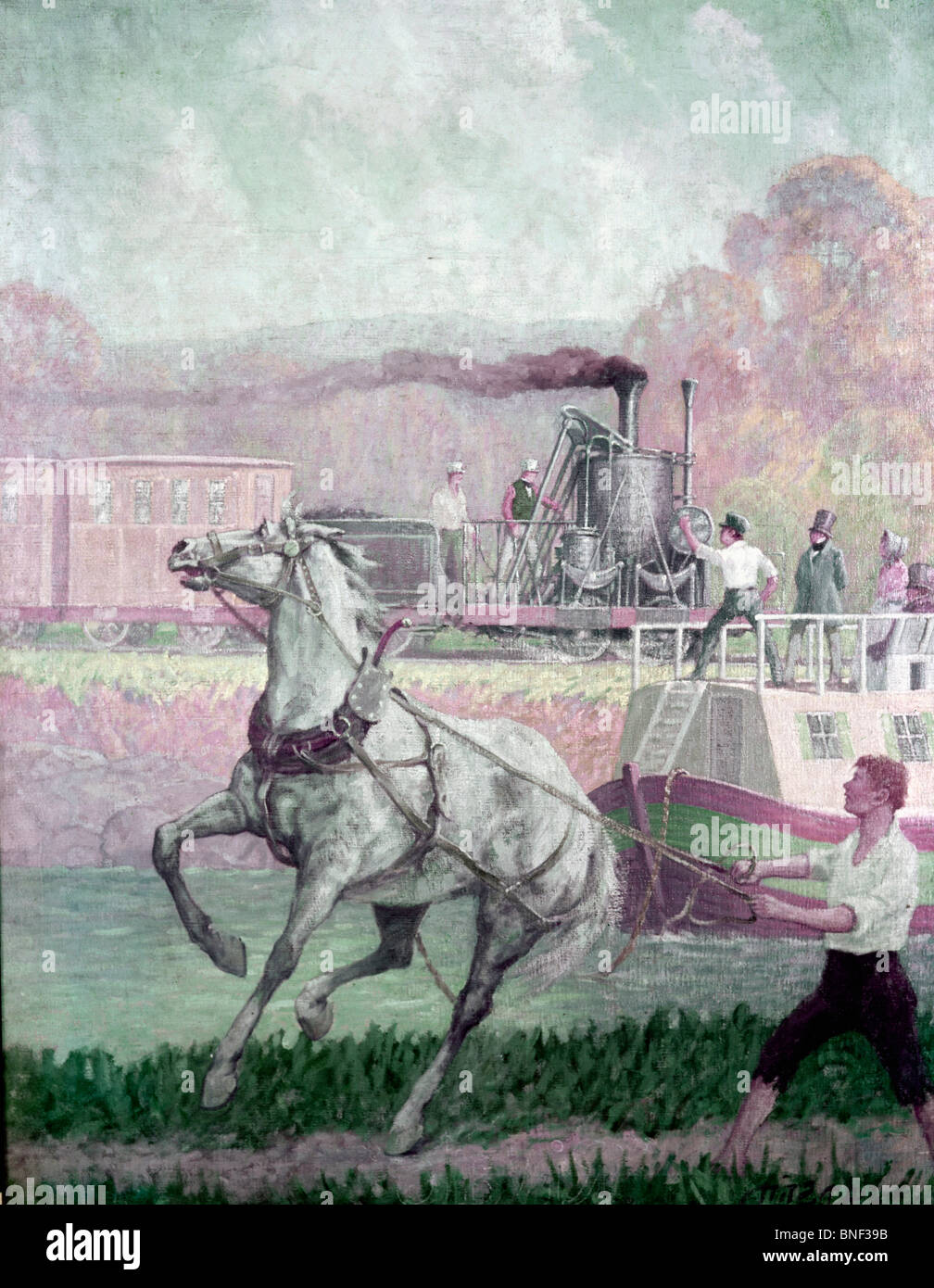 Ploughing painting -Fotos und -Bildmaterial in hoher Auflösung – Alamy