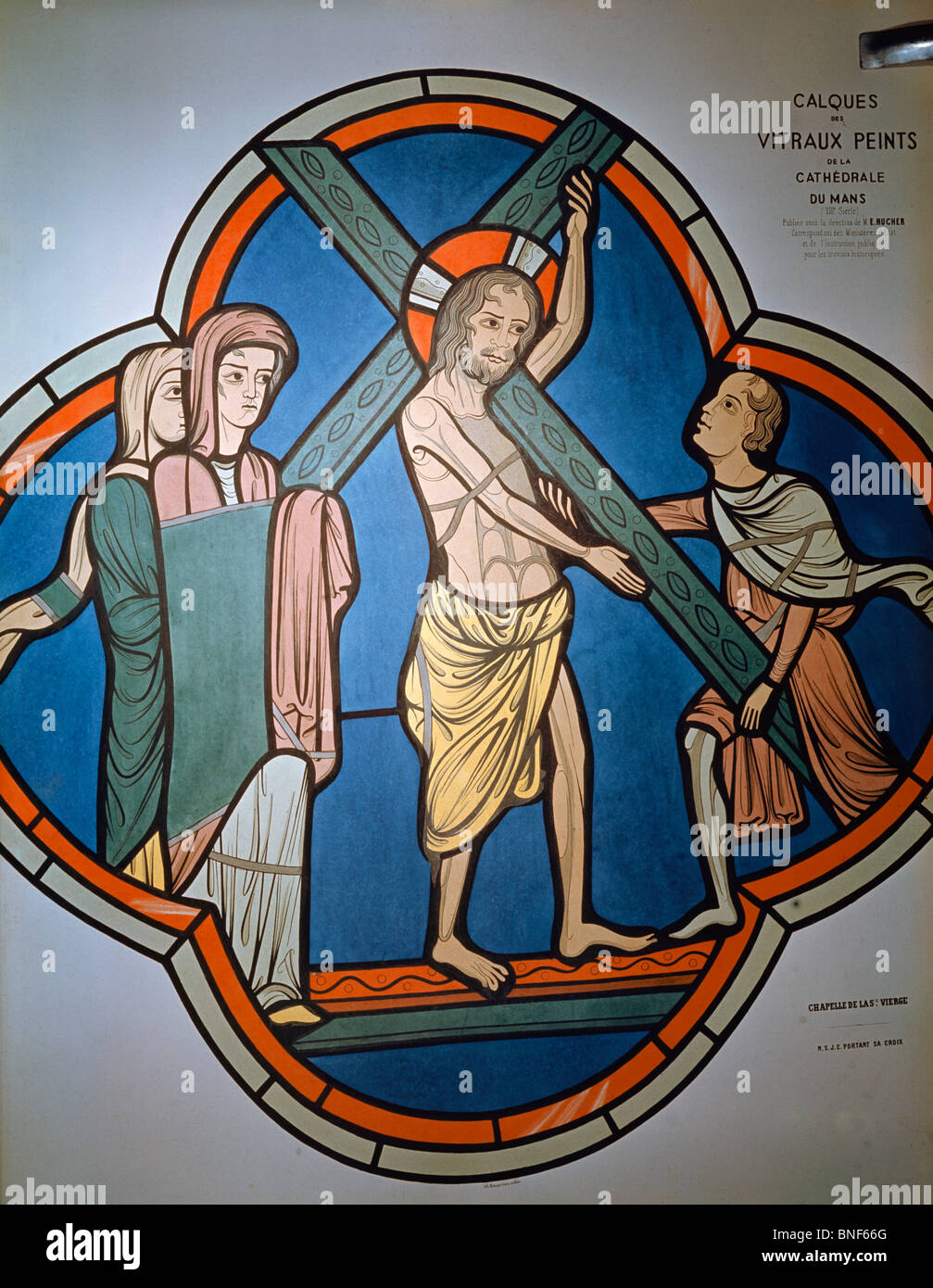 Jesus carrying cross -Fotos und -Bildmaterial in hoher Auflösung – Alamy