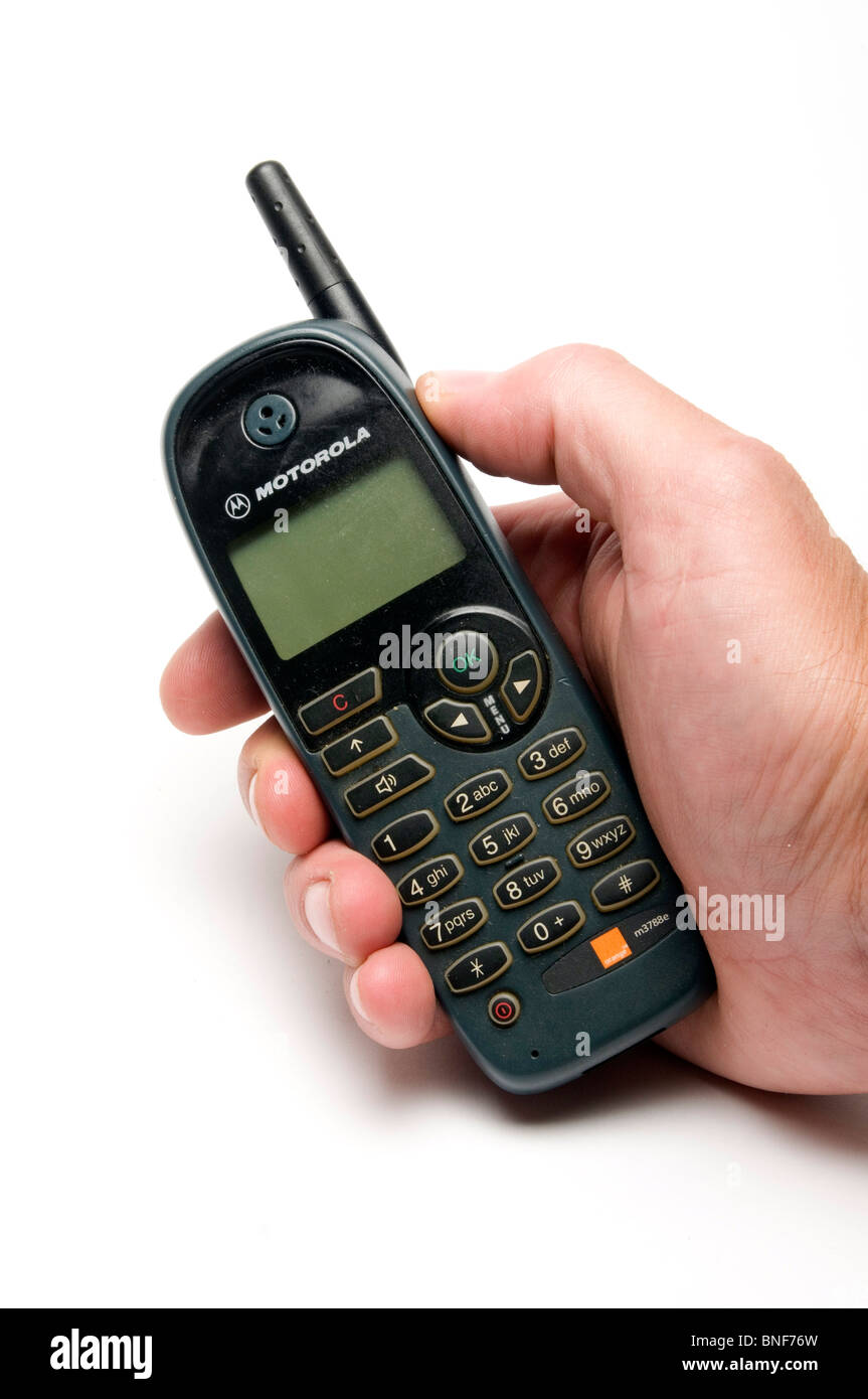 Old motorola phone -Fotos und -Bildmaterial in hoher Auflösung – Alamy