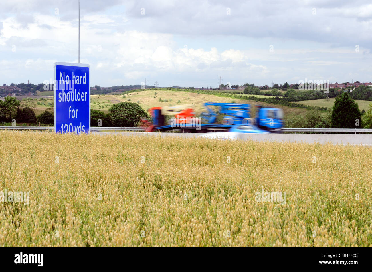 M1 Autobahn Zeichen Stockfotos und -bilder Kaufen - Alamy