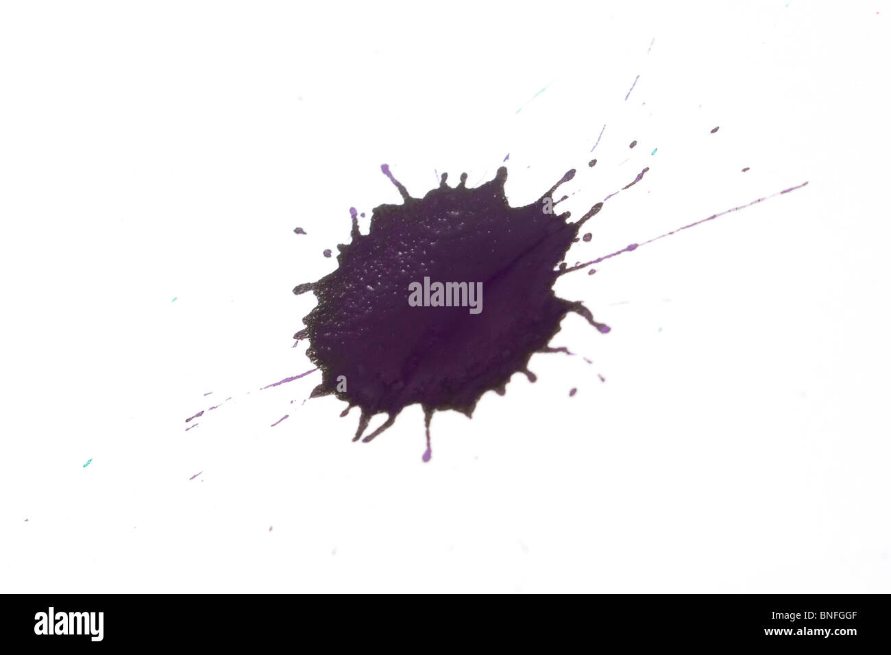 Tinte spritzen -Fotos und -Bildmaterial in hoher Auflösung – Alamy