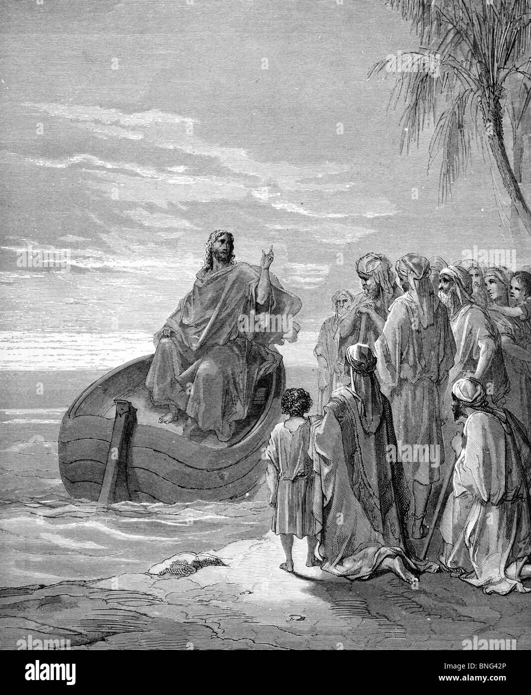 Jesus Christus Predigt Stockfotos und -bilder Kaufen - Alamy