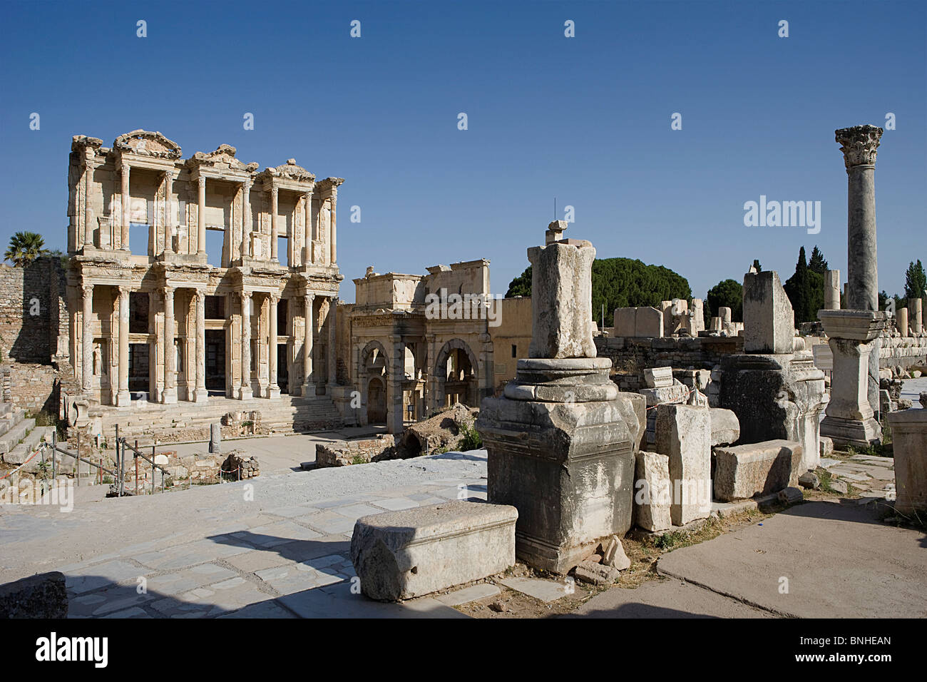 Türkei Juni 2008 antike Stätte antiken Stadt Ephesus Stadt historische ...
