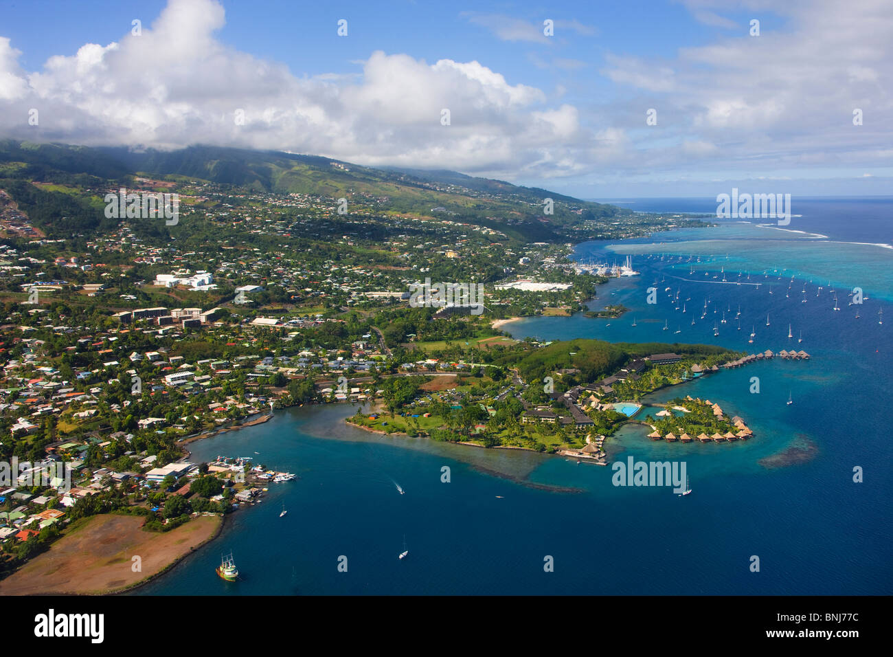 Tahiti Gesellschaftsinseln Gesellschaftsinseln Tahiti Nui Insel ...