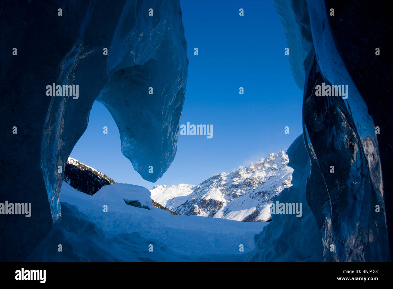 Morteratschgletscher Morteratsch-Gletscher der Schweiz Kanton ...