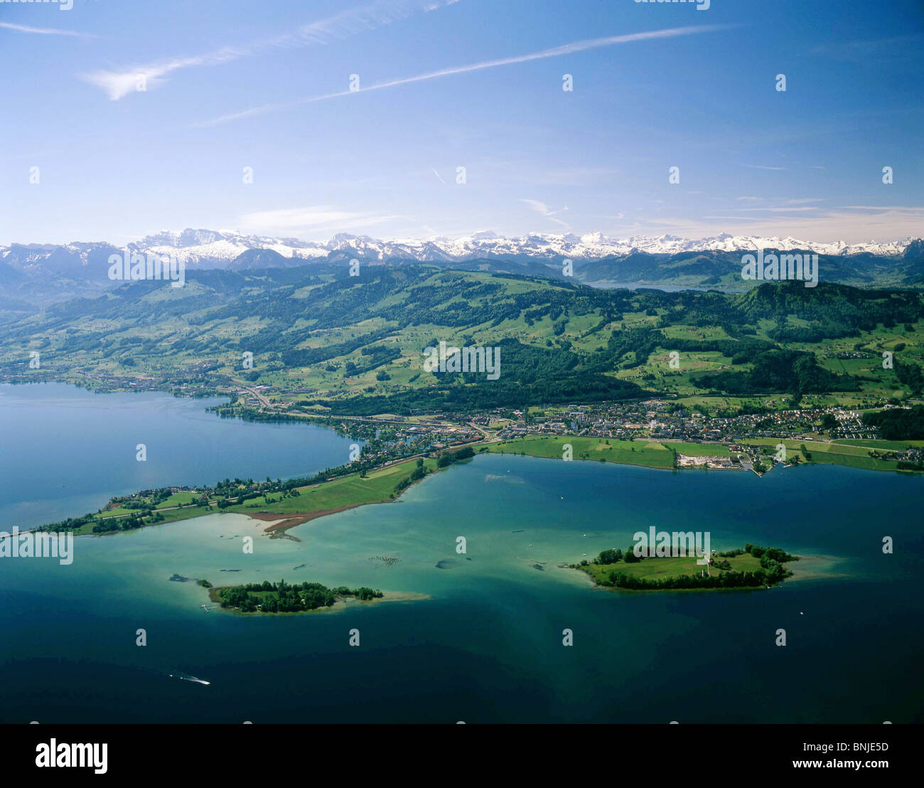 Ufenau Insel Seen Ufenau See Zürich Zürichsee Schweiz Landschaft ...