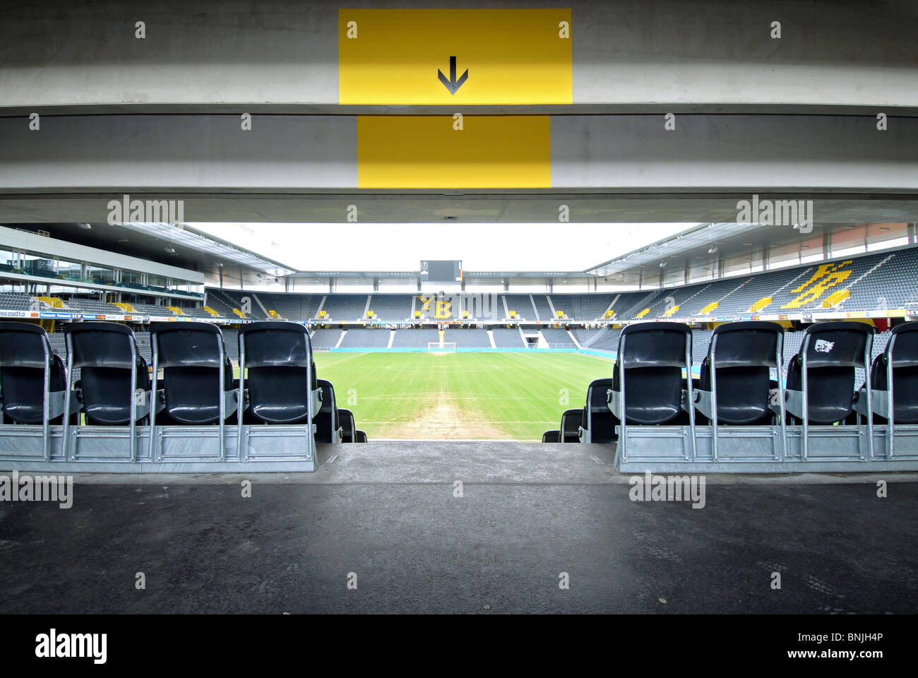 Schweiz Bern City Bern Stade de Suisse Stadion YB Young Boys Fußball ...