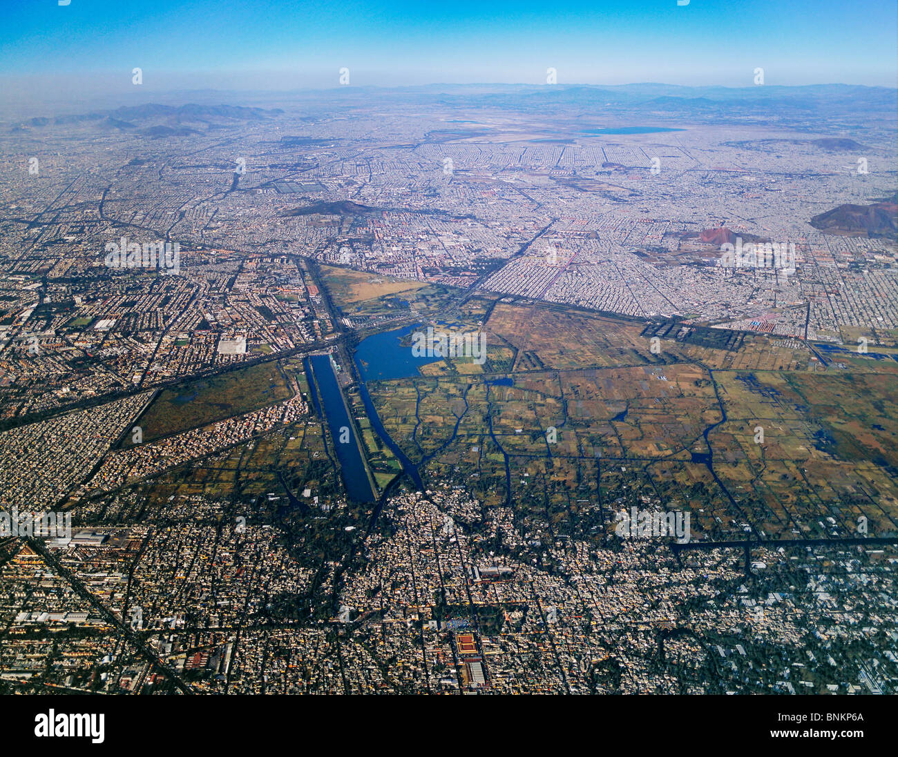 Overhead view central mexico city -Fotos und -Bildmaterial in hoher Auflösung – Alamy