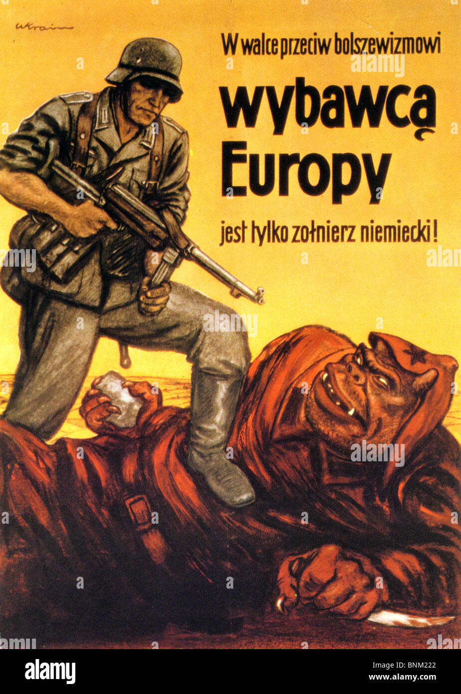 German anti soviet propaganda poster -Fotos und -Bildmaterial in hoher ...