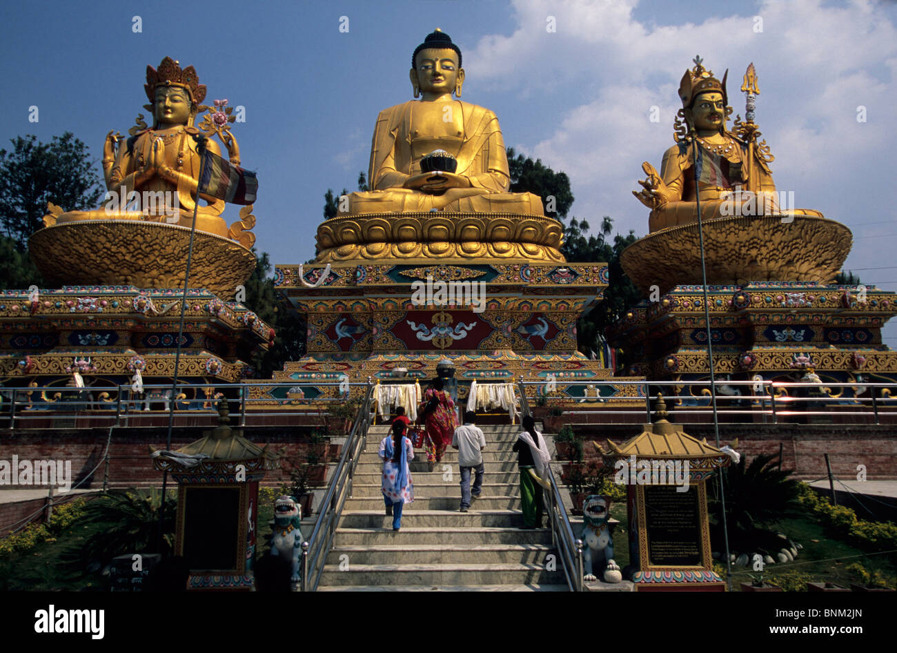 Lord Gautama Buddha Buddha Swayambhunath Katmandu Tal Nepal Statuen ...