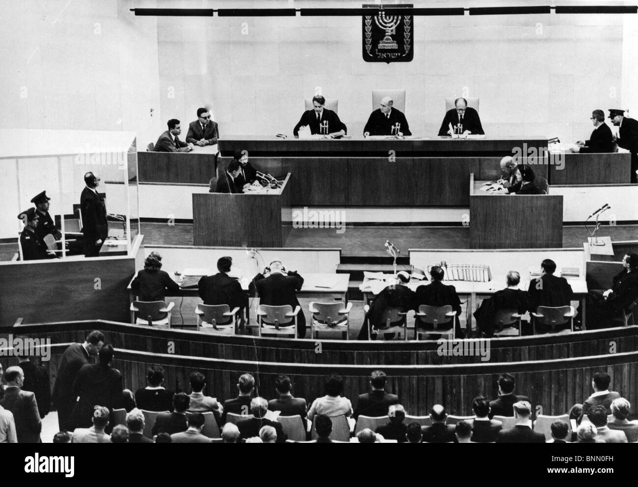 ADOLF EICHMANN (1906-1962) deutschen Nazi-Offizier verantwortlich für ...