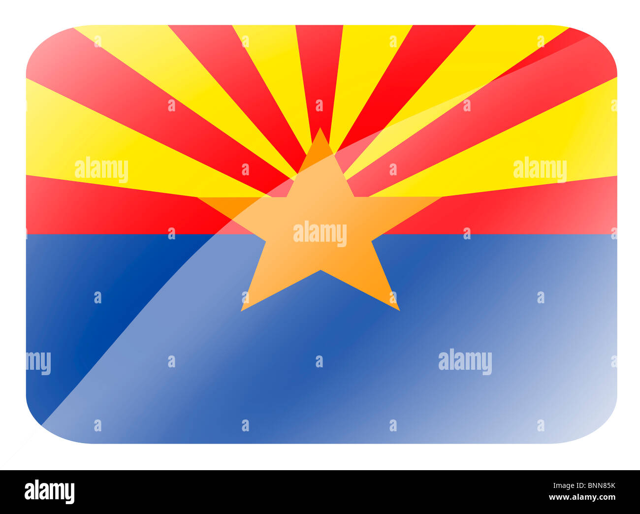 Arizona Flag Stockfotos und -bilder Kaufen - Alamy