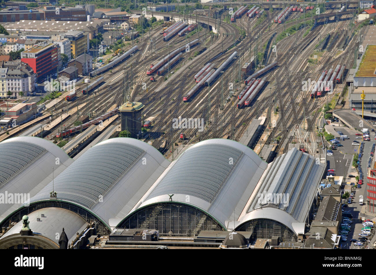 Straße Schiene Bahnhof Zug Reise Straßenverkehr Federal Railroad ...