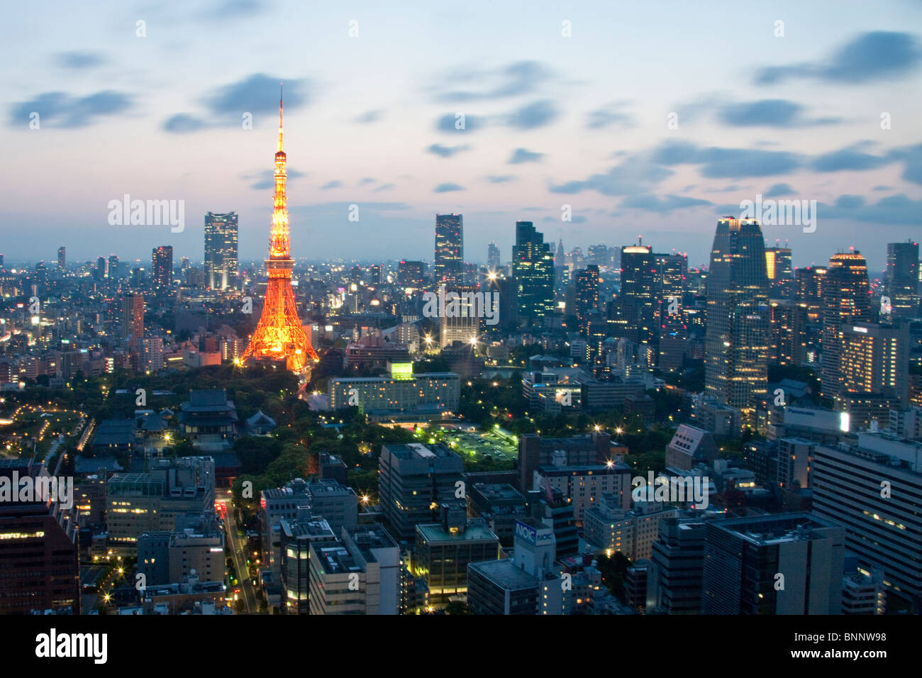 Tokyo Fernsehturm Stockfotos und -bilder Kaufen - Alamy