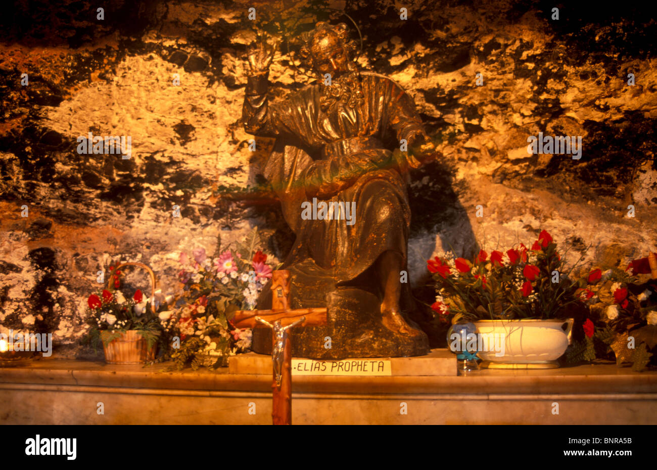 Israel, Haifa, Grotte von Elijah in die Kirche von Stella Maris auf dem ...