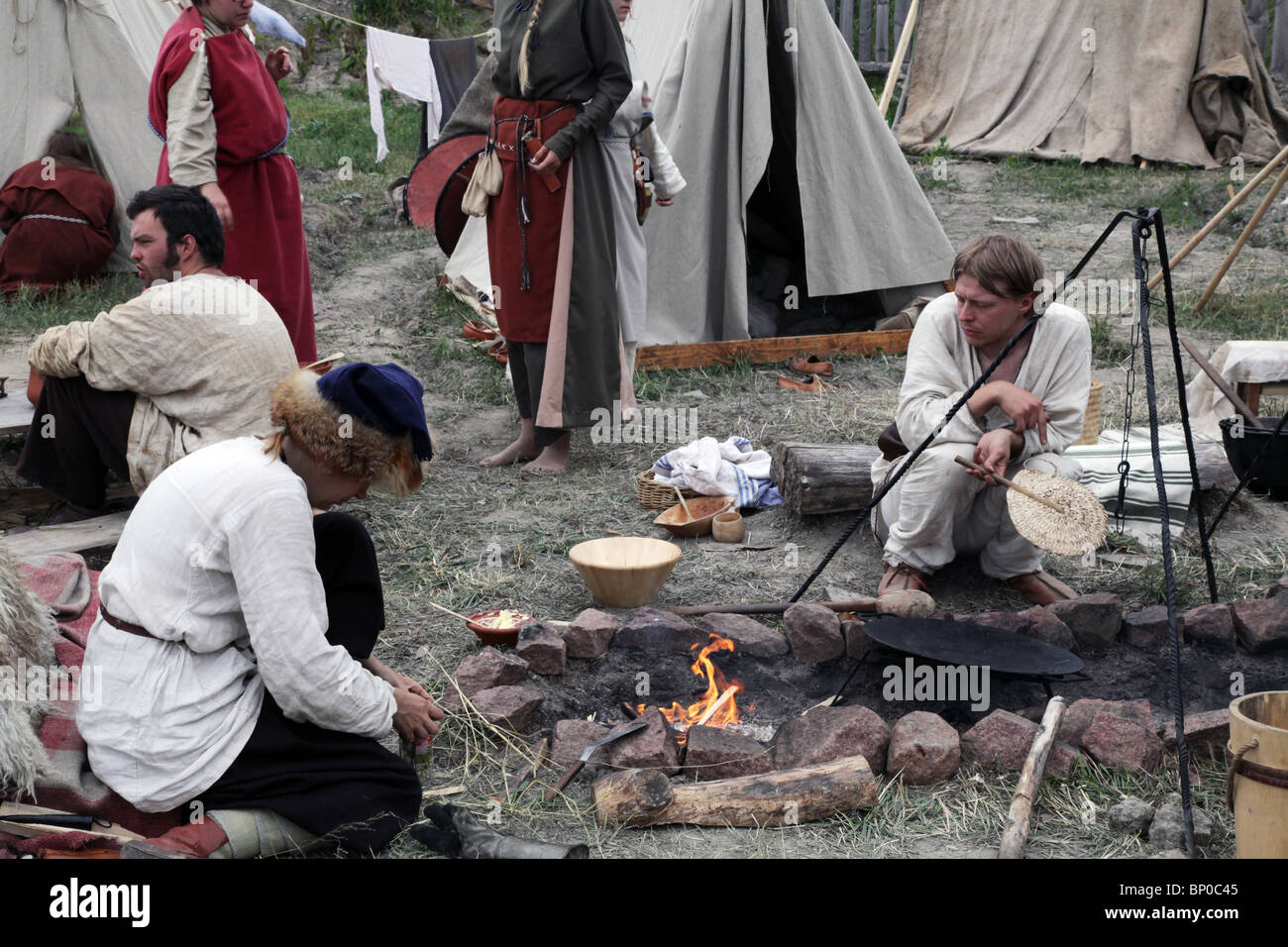 Viking village sweden -Fotos und -Bildmaterial in hoher Auflösung – Alamy