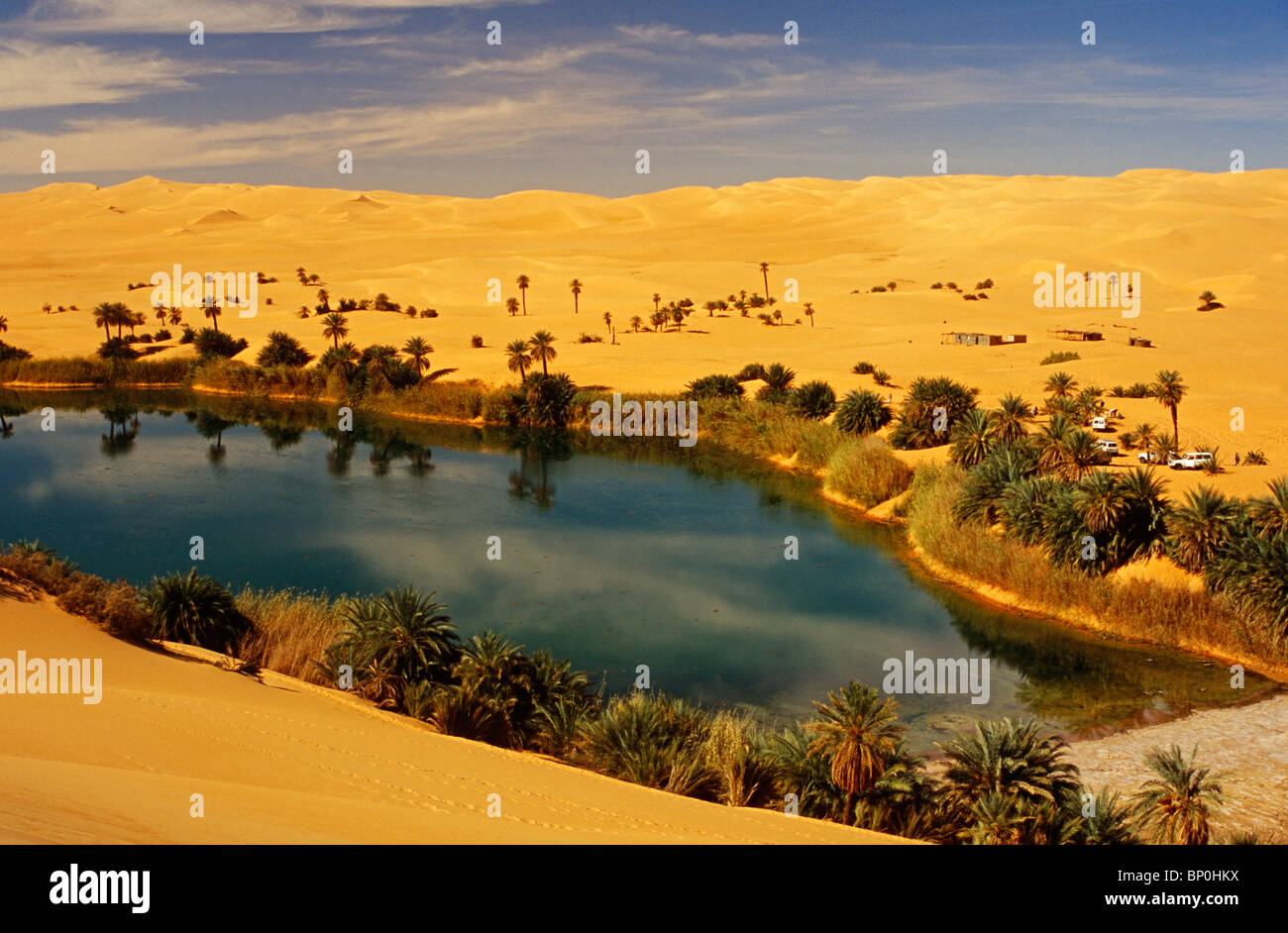 Libyen, Fezzan, Edeyen Ubari, nr Ubari. Die Navigationsrubrik (aka ...