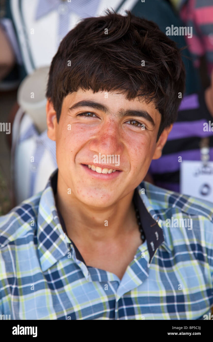 Jungen irakischen kurdischen Mann in Erbil, Kurdistan, Irak ...