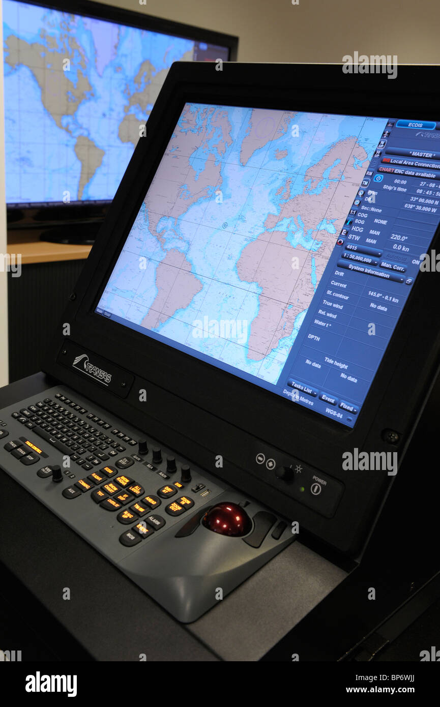 ECDIS Electronic Chart Display Informationssysteme-simulator ...