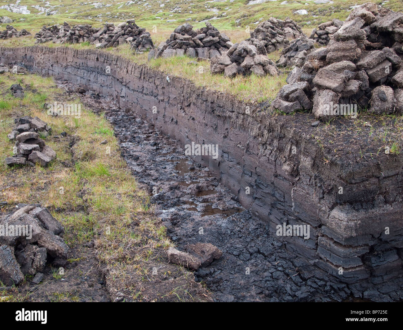 Torf schneiden -Fotos und -Bildmaterial in hoher Auflösung – Alamy
