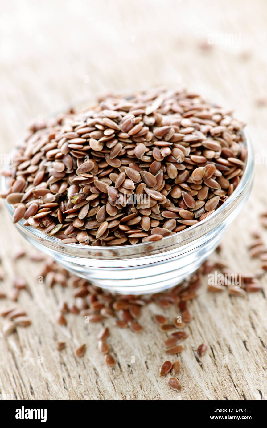 Flachs Leinsamen Stockfotos und -bilder Kaufen - Alamy