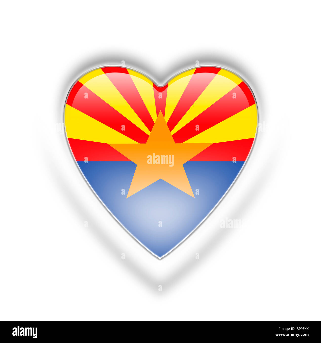 Arizona Flag Stockfotos und -bilder Kaufen - Alamy