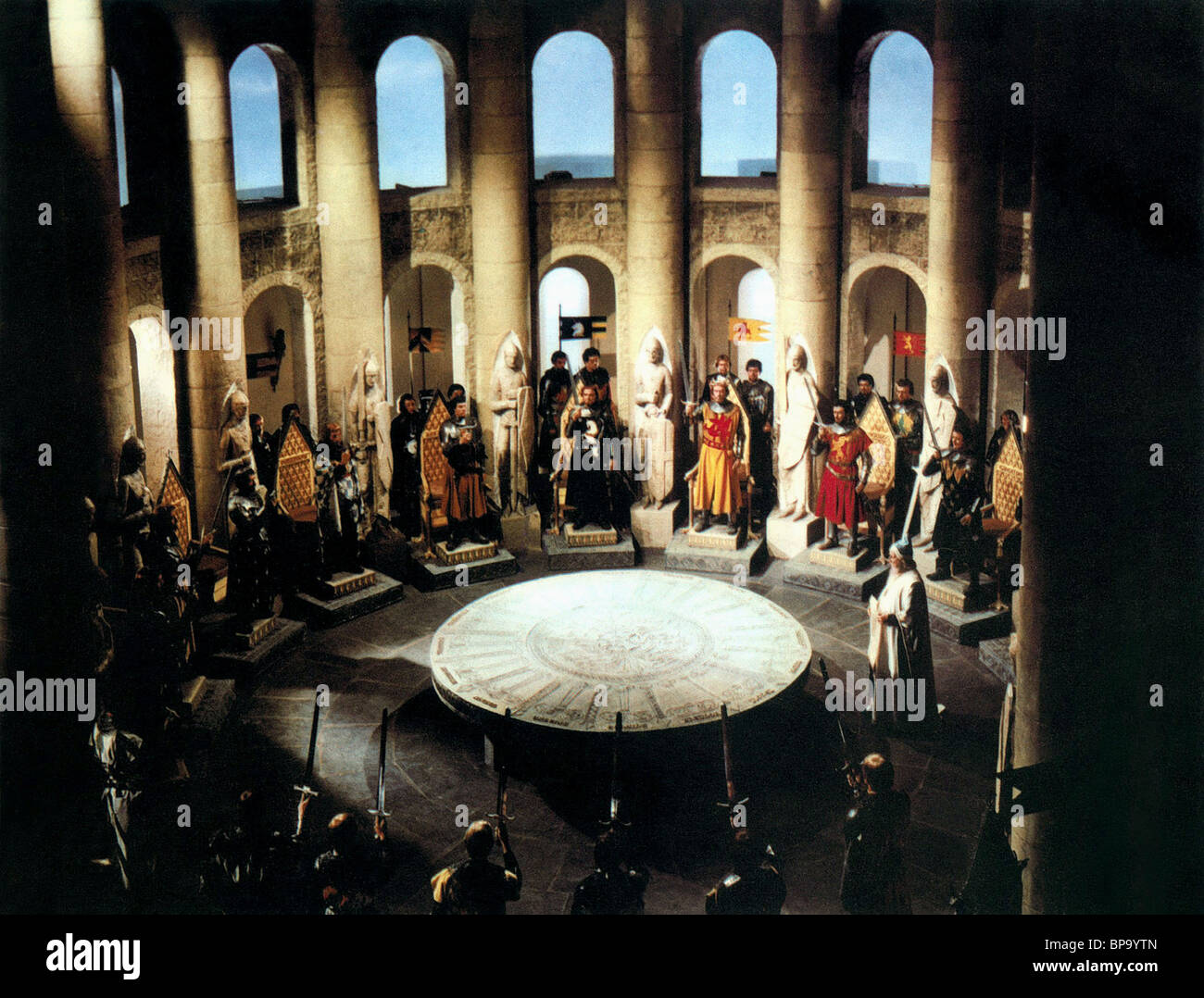 Knights The Roundtable Stockfotos und -bilder Kaufen - Alamy