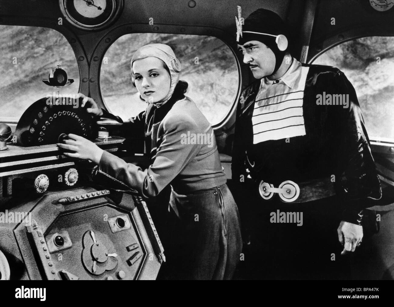 CONSTANCE MOORE, JACK MULHALL, Buck Rogers erobert das Universum, 1939 ...