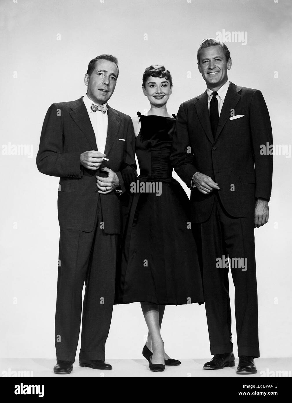 HUMPHREY BOGART, AUDREY HEPBURN, William Holden, Sabrina, 1954 Stockfotografie - Alamy