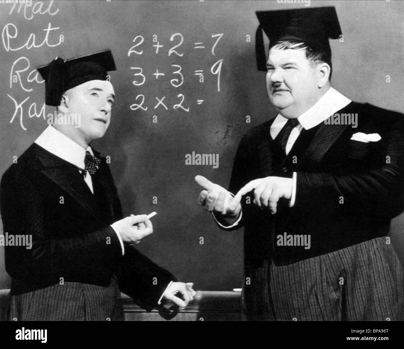 STAN LAUREL, Oliver Hardy, Laurel und Hardy, 1940 Stockfotografie - Alamy
