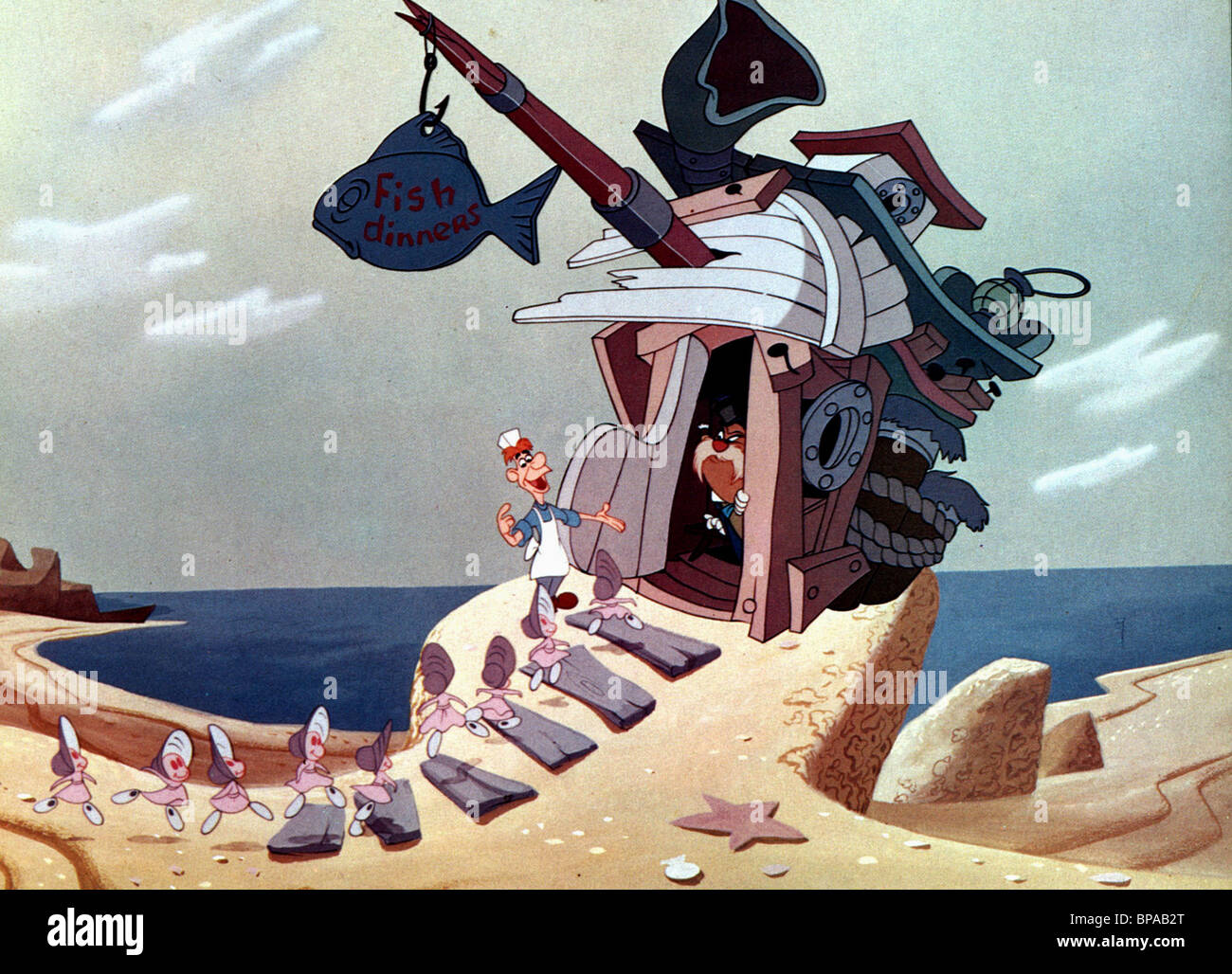 Austern, Tischler, WALROSS, Alice im Wunderland, 1951 Stockfotografie ...
