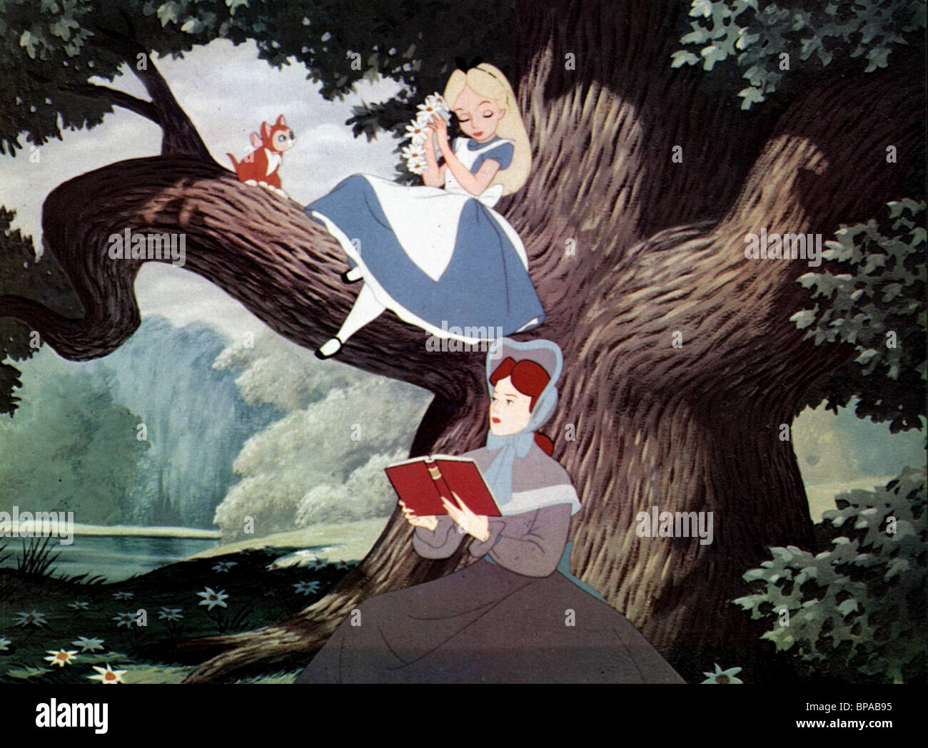 ALICE, Lehrer, Alice im Wunderland, 1951 Stockfotografie - Alamy