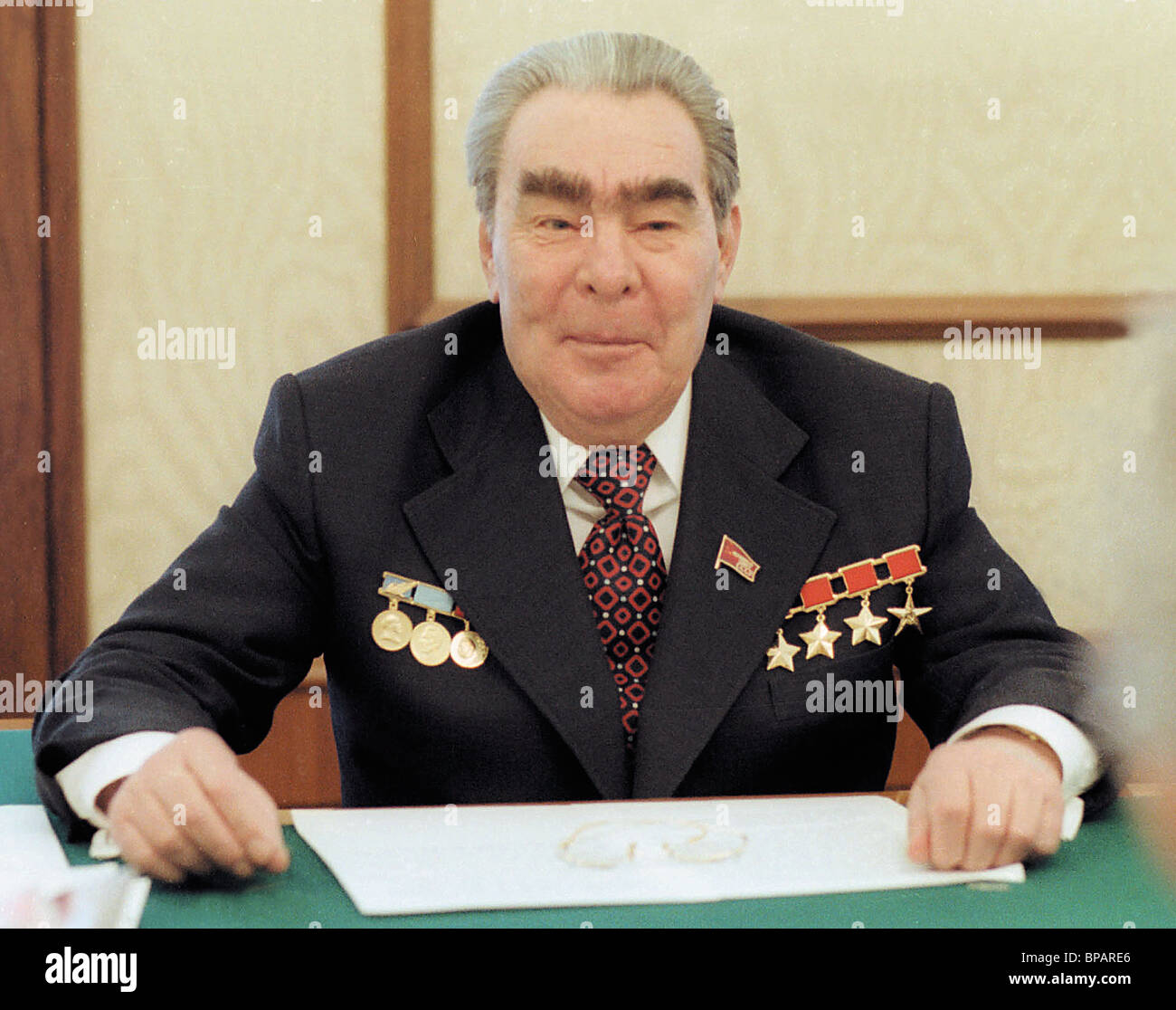 Leonid Brezhnev General Secretary Cpsu Stockfotos und -bilder Kaufen ...