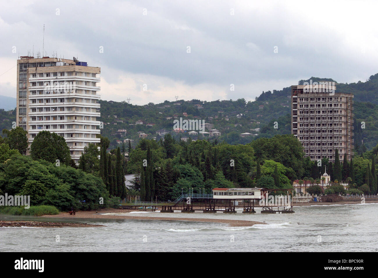 Embankment Sukhumi Stockfotos und -bilder Kaufen - Alamy