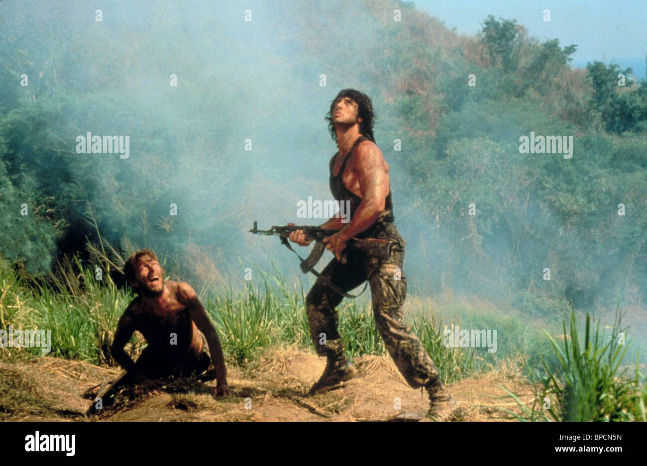 Sylvester Stallone Als Rambo Filmtitel Rambo Stockfotos und -bilder ...