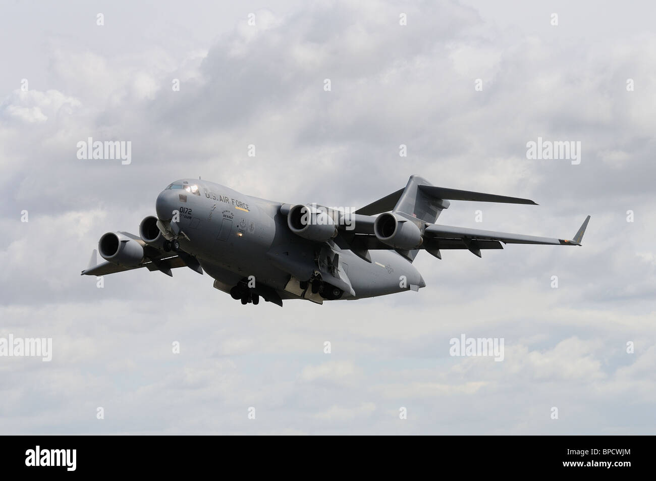 Boeing C-17A Globemaster III Nummer 00172 von der US Air Force 97. AMW, Altus AFB, der Geist des ...
