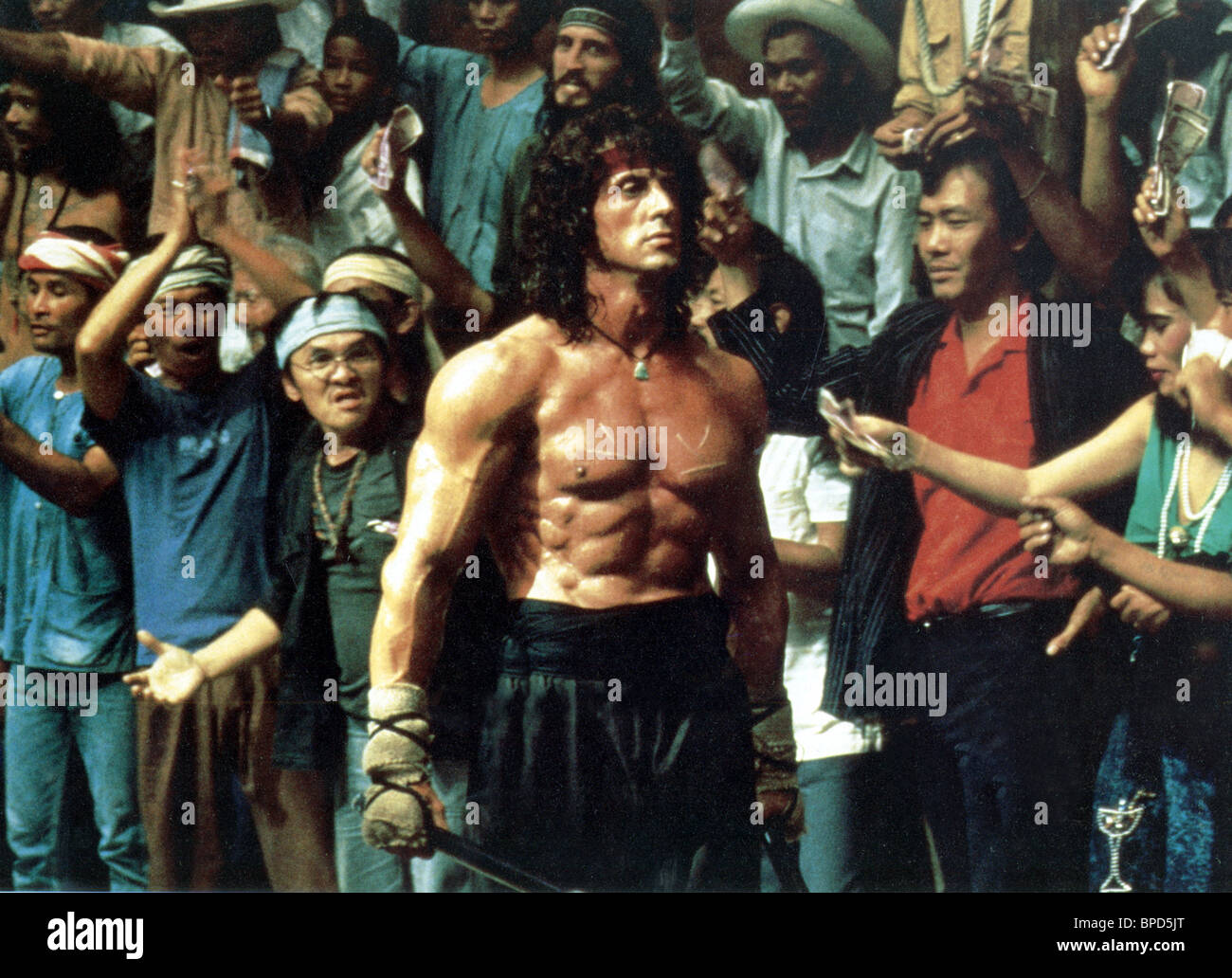Sylvester Stallone Als Rambo Filmtitel Rambo Stockfotos und -bilder ...