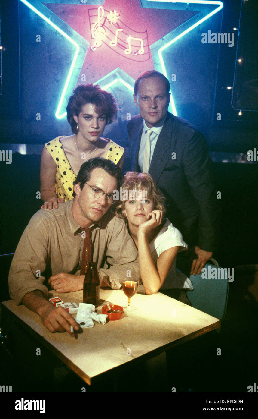 DENNIS QUAID, Meg Ryan, CHRISTOPHER NEAME, D.O.A., 1988 Stockfotografie ...