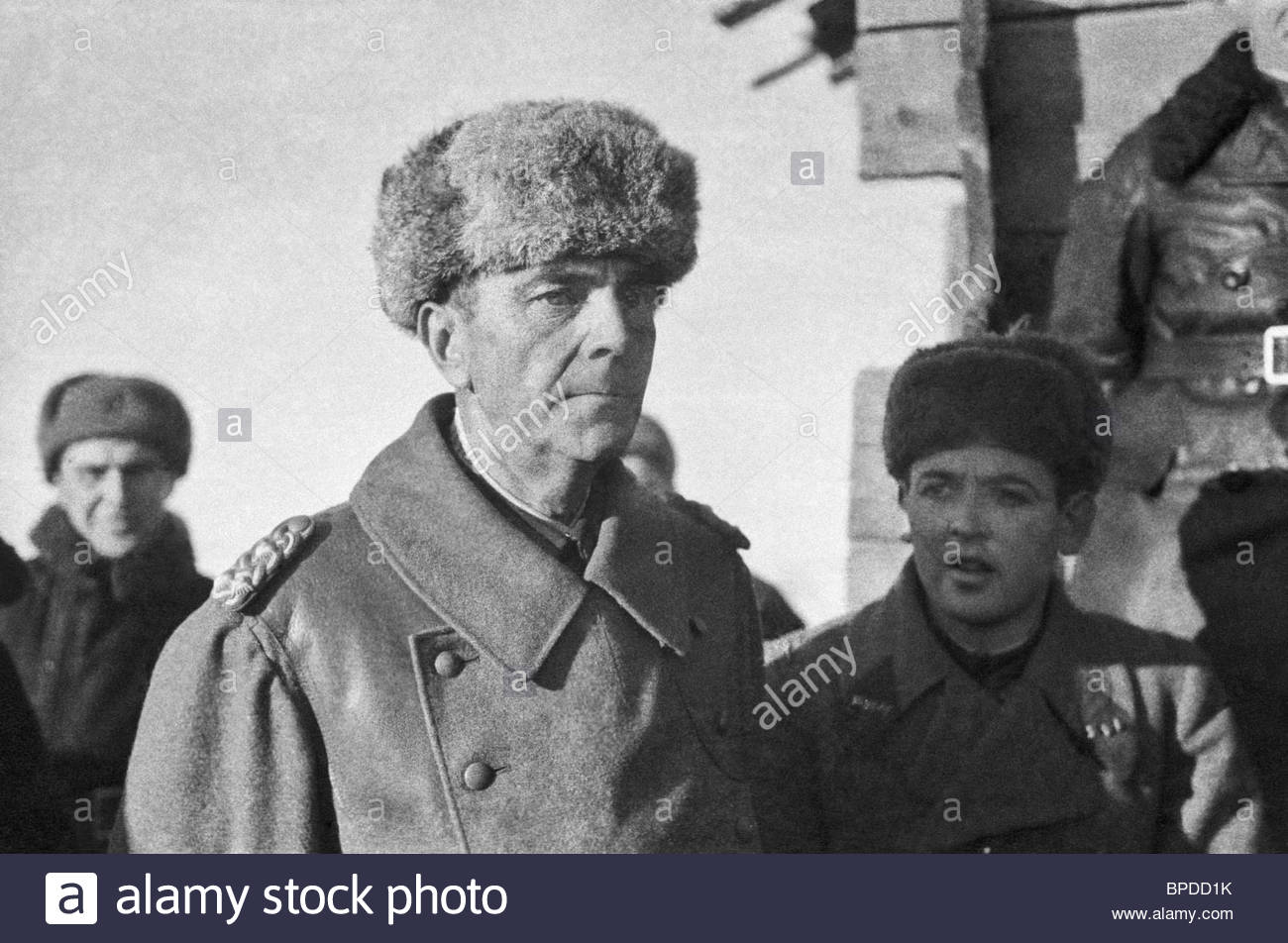 Field Marshal Friedrich Paulus Stockfotos und -bilder Kaufen - Alamy