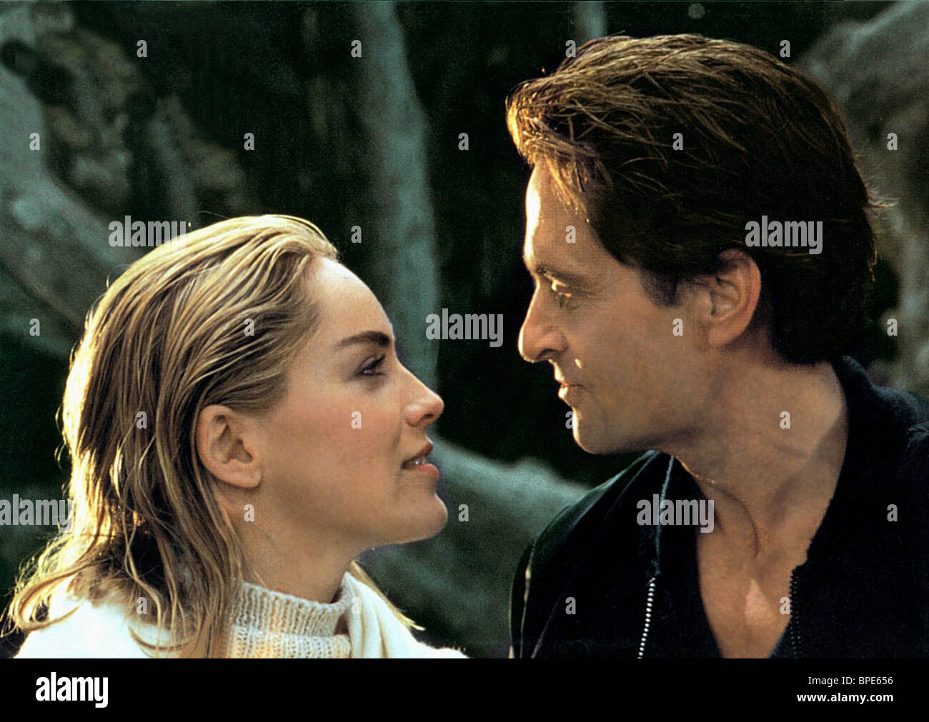 Paul Verhoeven Michael Douglas Sharon Stone Stockfotos und -bilder ...