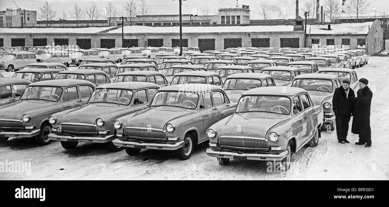 Udssr Sowjetisches Auto Gaz 21 Volga Stockfotos und -bilder Kaufen - Alamy