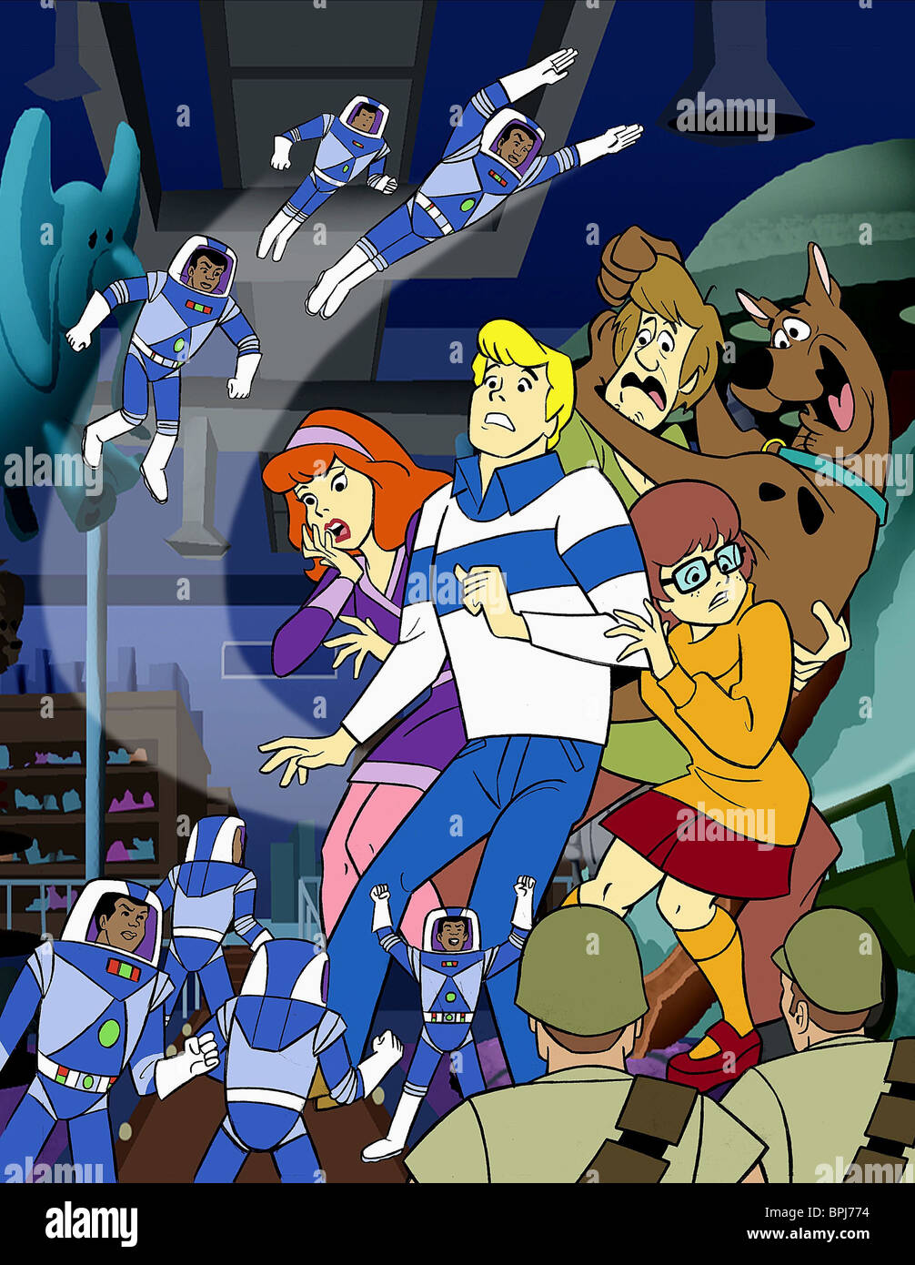 Fred Daphne Velma Shaggy Scooby Whats New Scooby Doo 2002 Stockfotografie Alamy