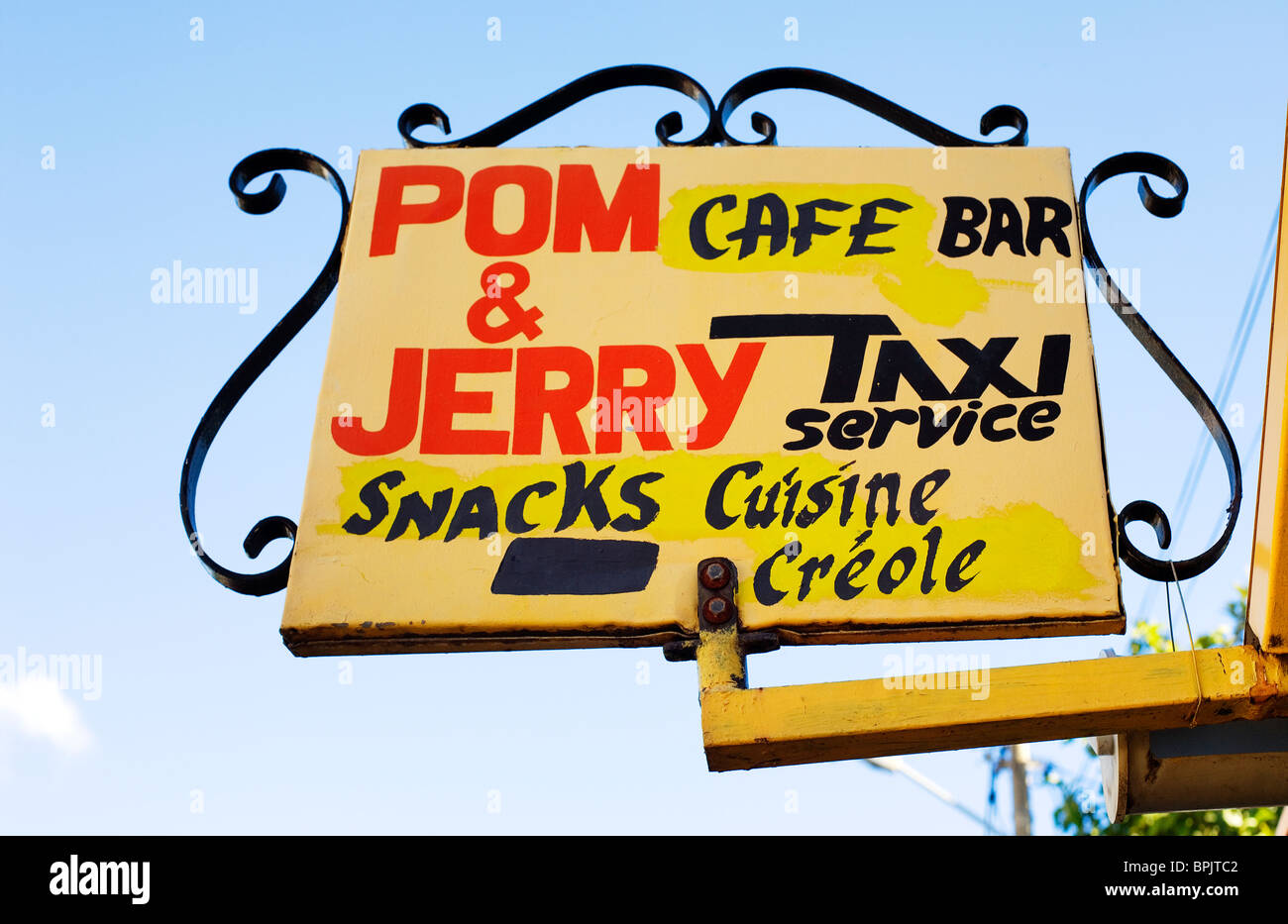 Pom jerry café bar taxi service -Fotos und -Bildmaterial in hoher ...