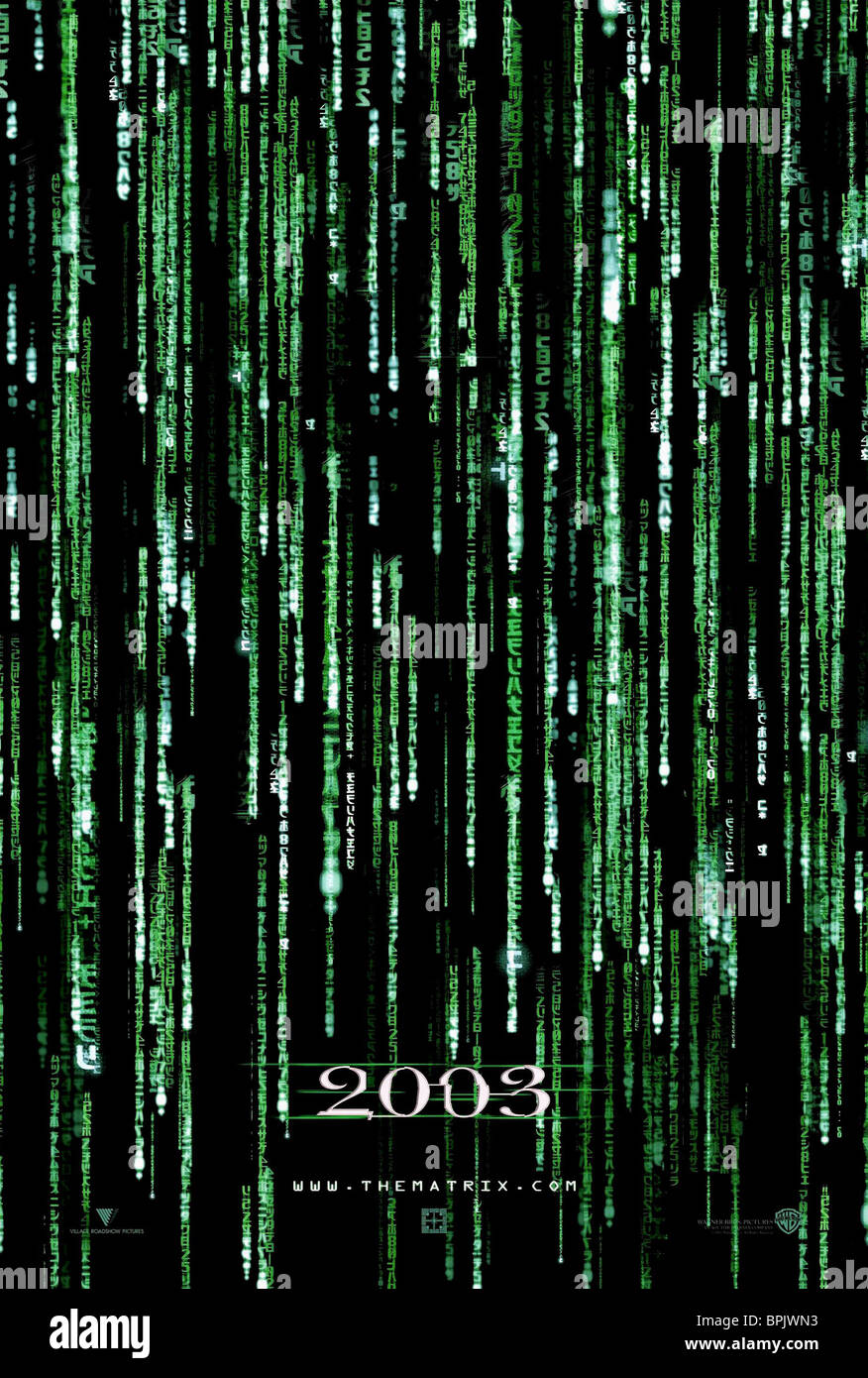 Matrix Movie Poster Stockfotos und -bilder Kaufen - Alamy