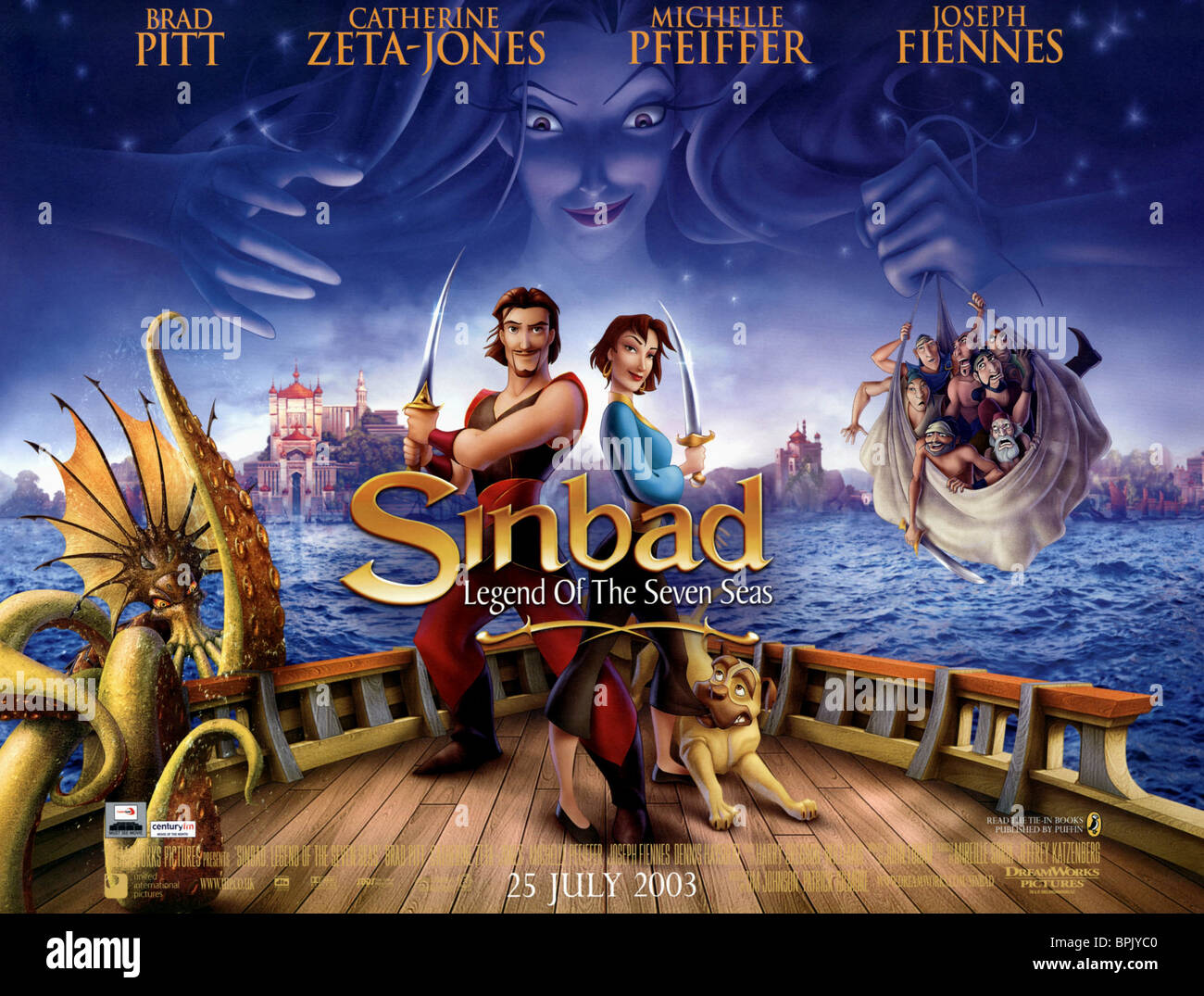 SINBAD SINBAD: LEGENDE DER SIEBEN MEERE (2003 Stockfotografie - Alamy