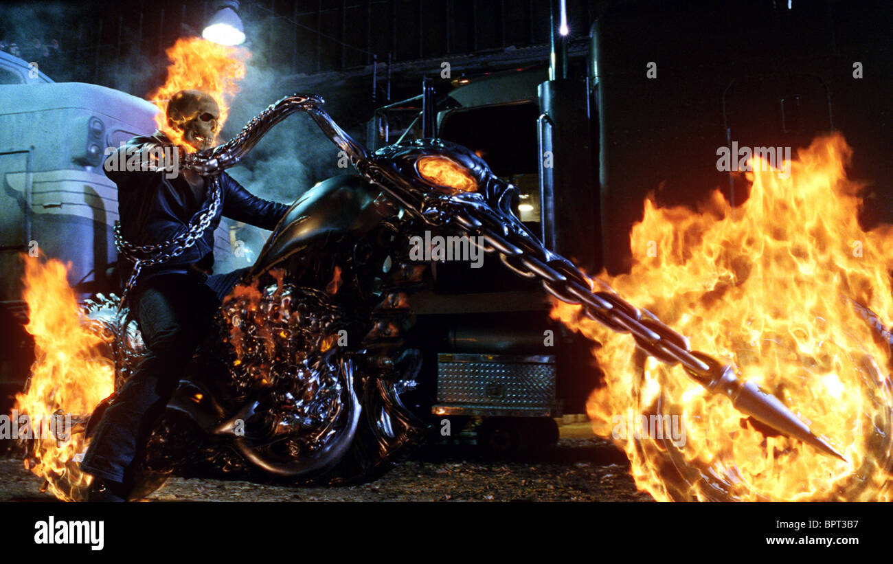NICOLAS CAGE GHOST RIDER (2007 Stockfotografie - Alamy