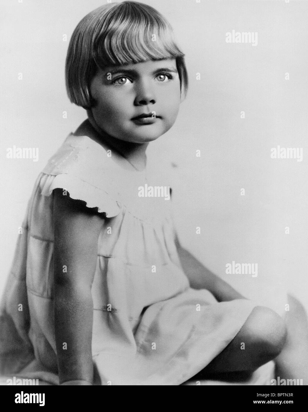 TERRY MOORE KINDHEIT FOTO DER SCHAUSPIELERIN (1929 Stockfotografie - Alamy