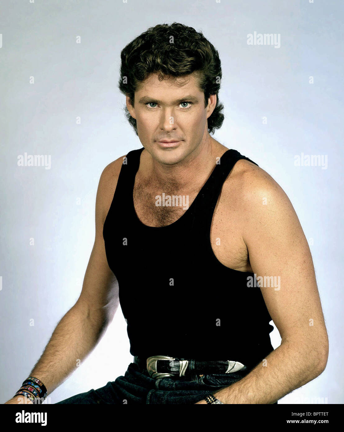 DAVID HASSELHOFF-SCHAUSPIELER UND SÄNGER (1989 Stockfotografie - Alamy