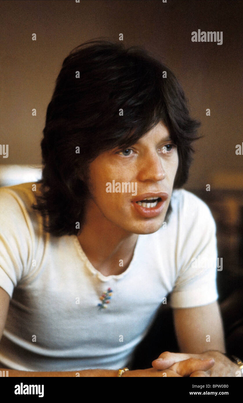 Mick Jagger Rolling Stones 1970 Stockfotos und -bilder Kaufen - Alamy